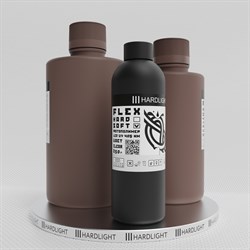 HARDLIGHT 3D - оборудование и материалы для 3Д печати - Фотополимер FLEX SOFT