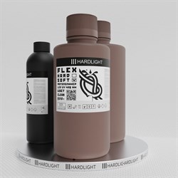 HARDLIGHT 3D - оборудование и материалы для 3Д печати - Фотополимер FLEX SOFT
